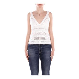 Alpha Studio Femme, Tops, Beige, Taille: 42 FR D&eacute;bardeur