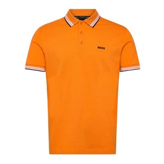 HUGO BOSS Homme, Tops, Orange, Taille: 2XL Polo en Piqu&eacute; de Coton