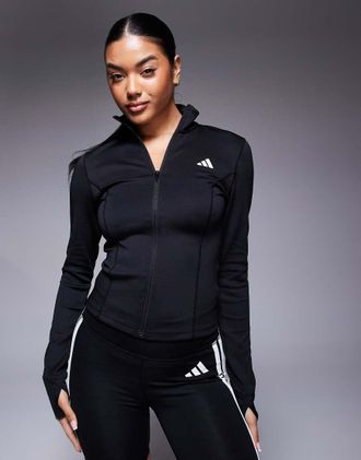 adidas adidas Training - Optime Essentials - Jacke in Schwarz