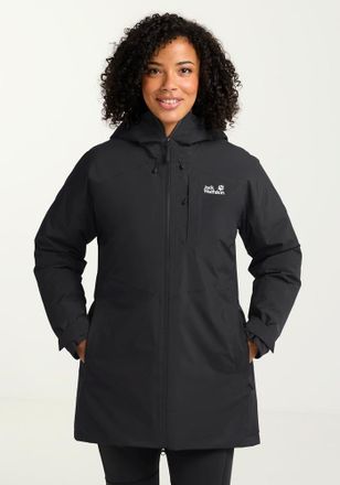 Jack Wolfskin Daunenjacke JACK WOLFSKIN ICECAPE 2L DOWN INS JKT W RDS, Damen, Gr. L (42/44), schwarz, Oberstoff: 100% POLYESTER; Kontrastmaterial 1: 71% POLYAMID, 2