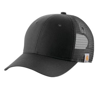 Carhartt Work in Progress Rugged Professional Casquette en Toile avec Arri&egrave;re en Maille Homme, Noir, Taille unique