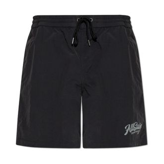 AllSaints Herren, Bademode, Schwarzk, MGr&ouml;&szlig;e