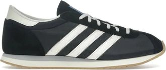 adidas Low-Top Sneaker - adidas Pampanga SPZL Black Chalk White - Gr. 43_1_3 - in Wei&szlig; - f&uuml;r Damen