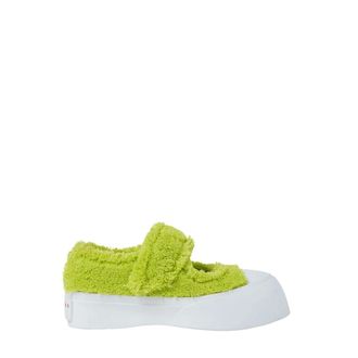 Marni Femme, Chaussures, Vert, Taille: 41 EU Baskets Furry Weave