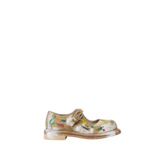 Moschino Femme, Chaussures, Multicolore, Taille: 35 EU Olivia Suede Mary Jane