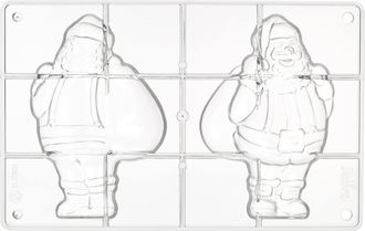 Decora 0050112 Profi-SCHOKOLADENFORM F&Uuml;R Nikolaus 99 X 150 MM 275 X 175 X 22 MM, Durchsichtig