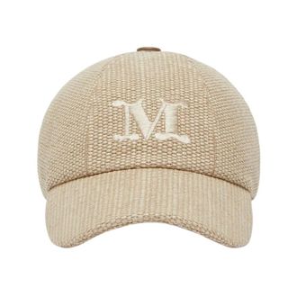 Max Mara Femme, Accessoires, Beige, Taille: 56 CM Casquettes