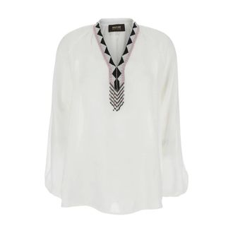 Bazar Deluxe Damen, Blusen & Hemden, Wei&szlig;, XSGr&ouml;&szlig;e