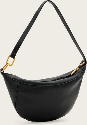 AllSaints Luna - Kleine Tasche in Schwarz