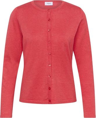 Saint Tropez Femme, Pulls, Rose, Taille: 42 FR Mila R-Neck Cardigan