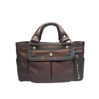 Celine Pre-owned Vintage Leder Handtasche - - Pre-owned - Damen - Braun - ONE SIZE