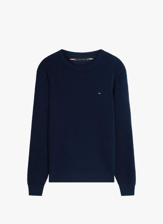Tommy Hilfiger Pull c&ocirc;tel&eacute; en coton