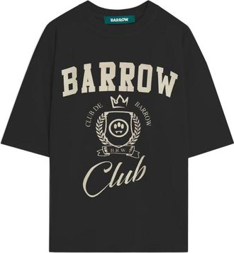 Barrow Barrow, Femme, Tops, Noir, Taille: 40 FR T-shirt