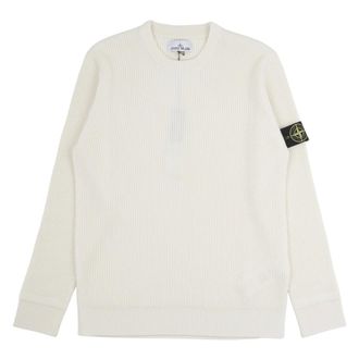 Stone Island Homme, Pulls, Blanc, Taille: 2XL RWS Sweater