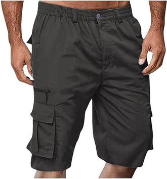 Generic Short cargo pour homme, pantalon de sport essentiel, v&ecirc;tement de sport, pantalon de combat, pantalon de combat, short de jogging, l&eacute;ger, respirant, co