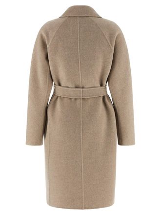 Max Mara Womens Beige Cashmere Coat Clothing