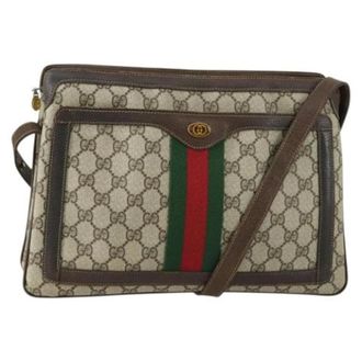 Gucci Sac bandouli&egrave;re Vintage Pre-owned - Femme - Pre-owned - Beige - Taille: ONE Size