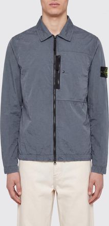 Stone Island Hemdjacke aus recyceltem Econyl-Nylon mit Rei&szlig;verschluss