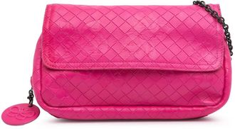 Bottega Veneta Hobo Bags - Small Calfskin Intrecciomirage Embossed Butterfly - Gr. unisize - in Gold - f&uuml;r Damen