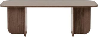 Calicosy Table basse rectangulaire avec plateau aux bords arrondis L120 cm - BECAJ