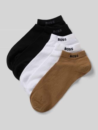 HUGO BOSS Sneakersocken im 5-er-Multipack mit Logo-Detail