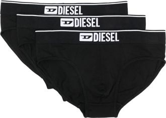 Diesel Schwarze Unterw&auml;sche 3Pack - - Underwear - Herren - Schwarzk - XL