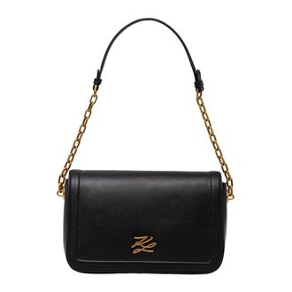 Karl Lagerfeld K/Autograph Umh&auml;ngetasche Medium - - Bags - Damen - Schwarzk - ONE SIZE