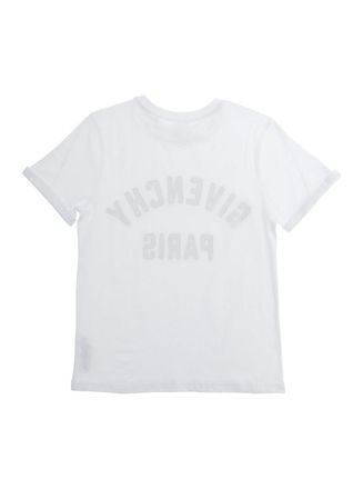 Givenchy Boys T-Shirt Short Sleeves White Cotton T-Shirts And Polos
