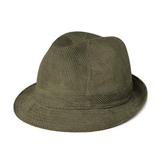 Fiebig Westminster Chapeau Corduroy | Trilby pour Femmes et Hommes en Coton | Fedora avec Bande int&eacute;rieure et Doublure en Maille | en Plusieurs Couleurs et T