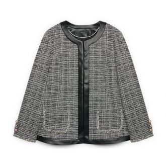 Fiorella Rubino Damen, Jacken, Schwarzk, 7XLGr&ouml;&szlig;e
