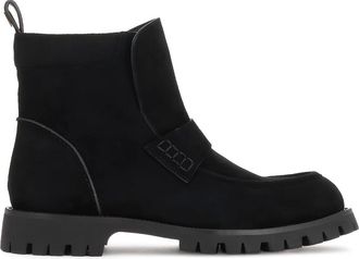 Kazar Bottines Kazar en daim noir sur semelle trappeur - Femme - Chaussures - Noir - Taille: 39 EU