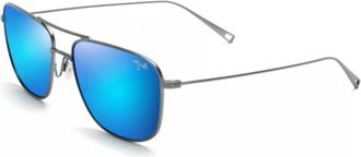 Maui Jim Mikioi B887-03 Piloten-Sonnenbrille - - Accessories - unisex - Blau - 56 MM