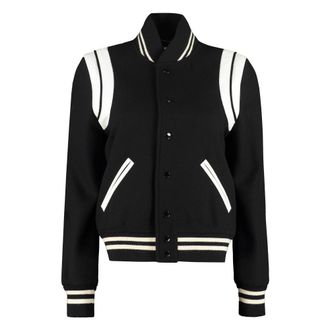 Saint Laurent Giacca - - Jackets - Damen - Schwarzk - XS