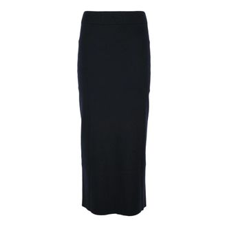 Fabiana Filippi Longuette In Maglia Rock - - Skirts - Damen - Blau - M