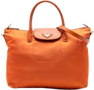 Prada Damen, Pre-Owned, Orange, ONE SIZEGr&ouml;&szlig;e