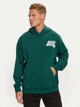 New Balance Sweatshirt MT43563 Grün Regular Fit
