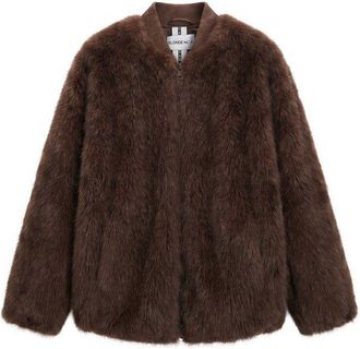 BLONDE No.8 Winterjacke BRIANA aus hochwertigem Kunstfell