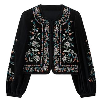 Louise Misha Veste Duras Velours - Collection Femme Louise Misha