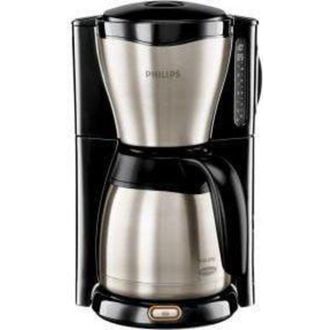 Philips Machine &agrave; caf&eacute; &agrave; filtre noire design moderne