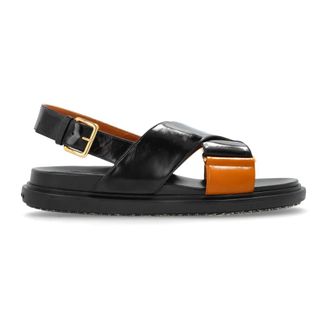 Marni Ledersandalen - - Shoes - Damen - Schwarzk - 36 EU