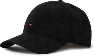 Tommy Hilfiger Cap Tommy Hilfiger Flag Cord 6 Panel AM0AM14530 Schwarz