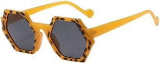Generic Lunettes De Soleil Tendance Polygon Street For Femmes Et Hommes, Polaris&eacute;es, For Le Sport Et Les D&eacute;placements.(Yellow)