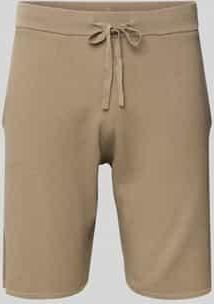 Christian Berg Sweatshorts mit Strukturmuster