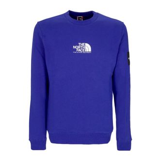 The North Face Homme, Sweatshirts et sweats à capuche, Bleu, Taille: XL SweaT-shirt ras du cou bleu avec écusson logo