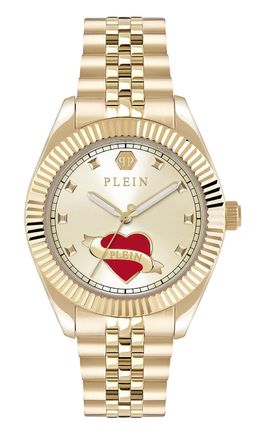 Philipp Plein Plein Valentine Damen Gold Uhr PW2BA0725