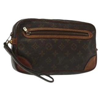 Louis Vuitton Pre-owned Monogram Canvas Clutch - - Pre-owned - Damen - Braun - ONE SIZE