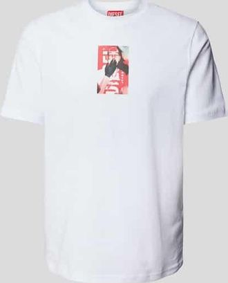 Diesel T-Shirt mit Label-Print