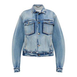 Maison Margiela Denimjacke - - Jackets - Damen - Blau - XS