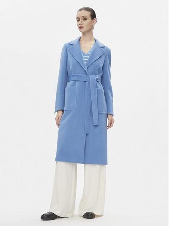 Max & Co. Wollmantel Runaway1 Blau Regular Fit
