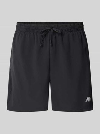 New Balance Shorts mit elastischem Bund und Logo